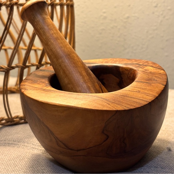 Morel Designs | Kitchen | Morel Design France Solid Wood Mortar Pestle ...